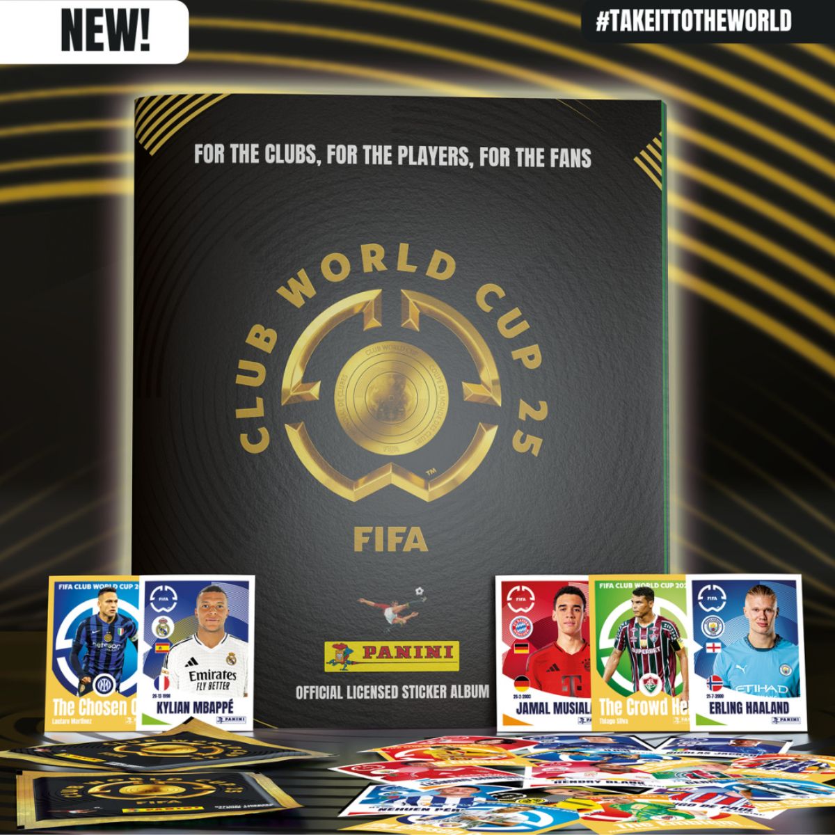 Bộ Sticker Thẻ Hình Khởi Đầu FIFA Club World Cup 2025 PANINI 805170802