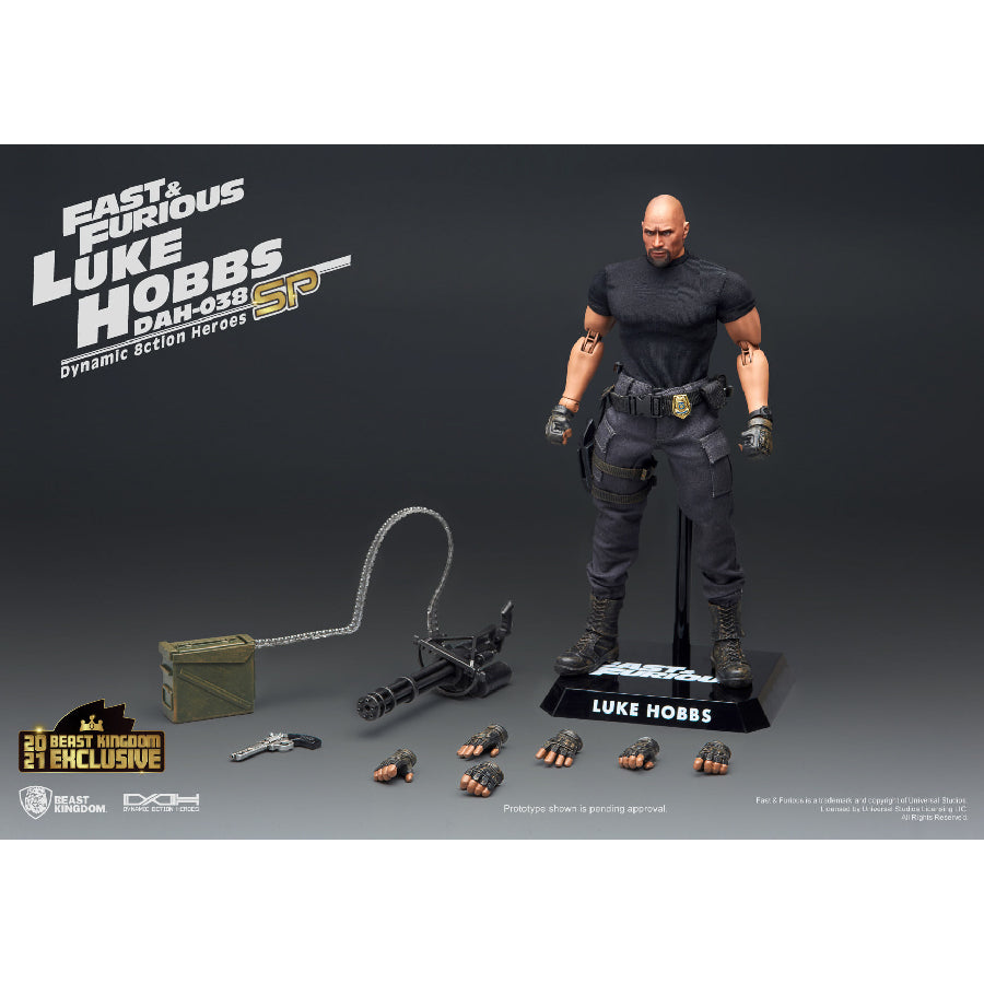 Mô Hình Sưu Tập Fast and Furious Luke Hobbs Limited Edition BEAST KING