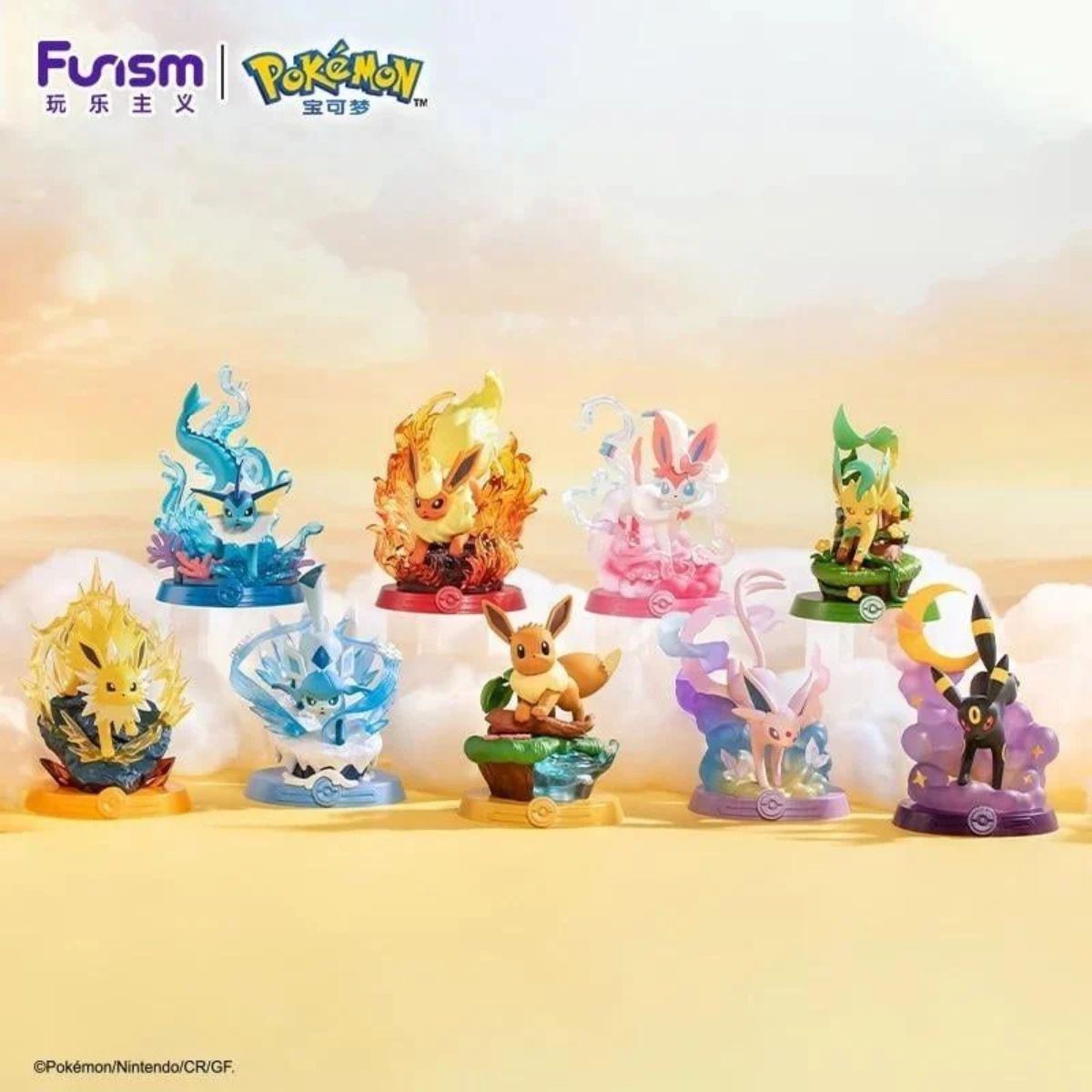 Mô Hình Adventure！Eevee Series Figures FUNISM MX2045