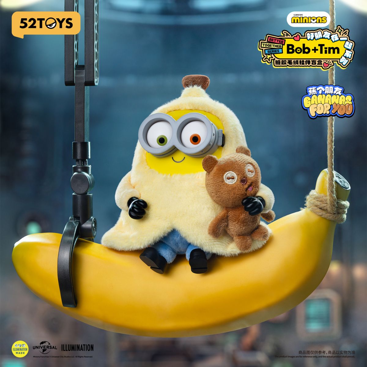 Đồ Chơi Mô Hình Bob & Tim – Best Buddies Series Vinyl Plush Keychain 5