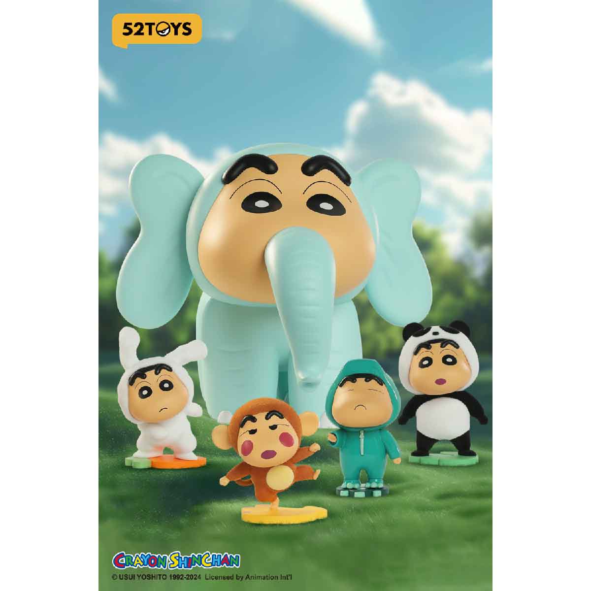 Mô Hình Crayon Shinchan Animal Cha Cha Cha 52TOYS 6958985025638