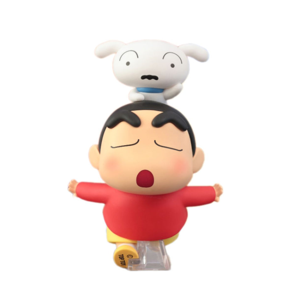 Đồ Chơi Mô Hình Crayon Shinchan Shiro's Daily Life Series Figures TOP