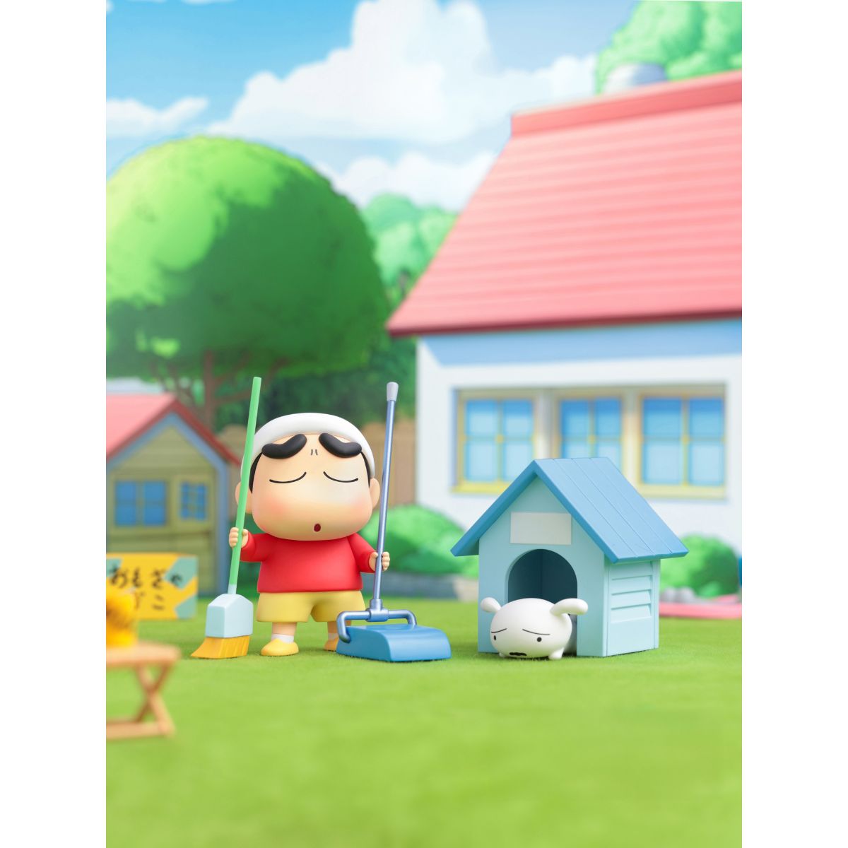 Đồ Chơi Mô Hình Crayon Shinchan Shiro's Daily Life Series Figures TOP