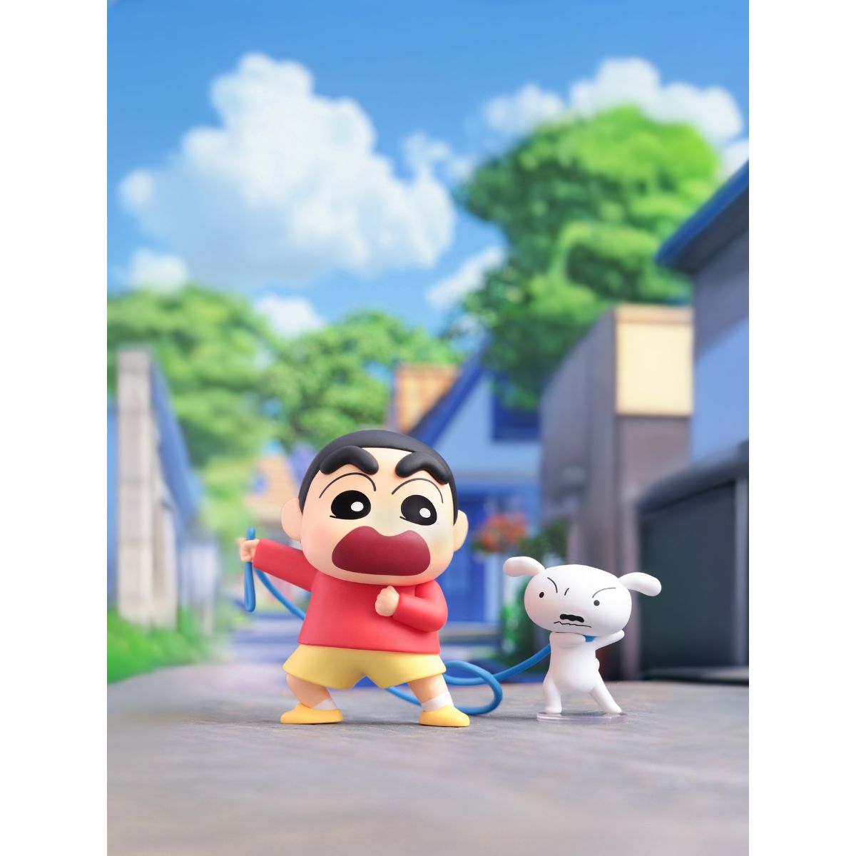 Đồ Chơi Mô Hình Crayon Shinchan Shiro's Daily Life Series Figures TOP