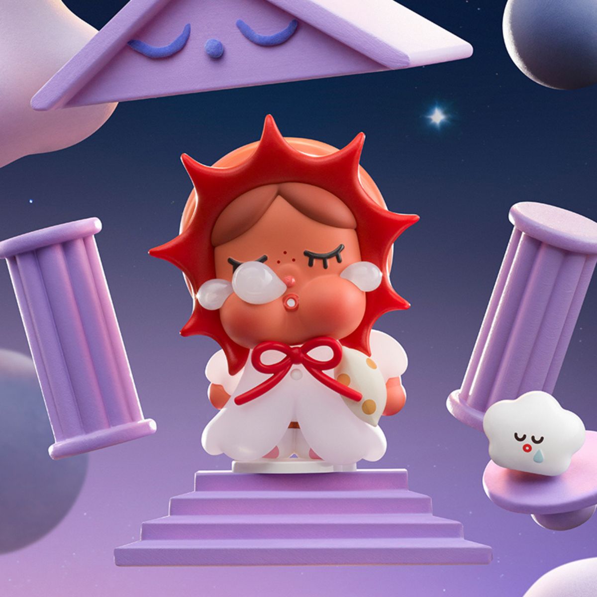 Mô Hình Crybaby Crying To The Moon Series Figures POP MART 69413130676