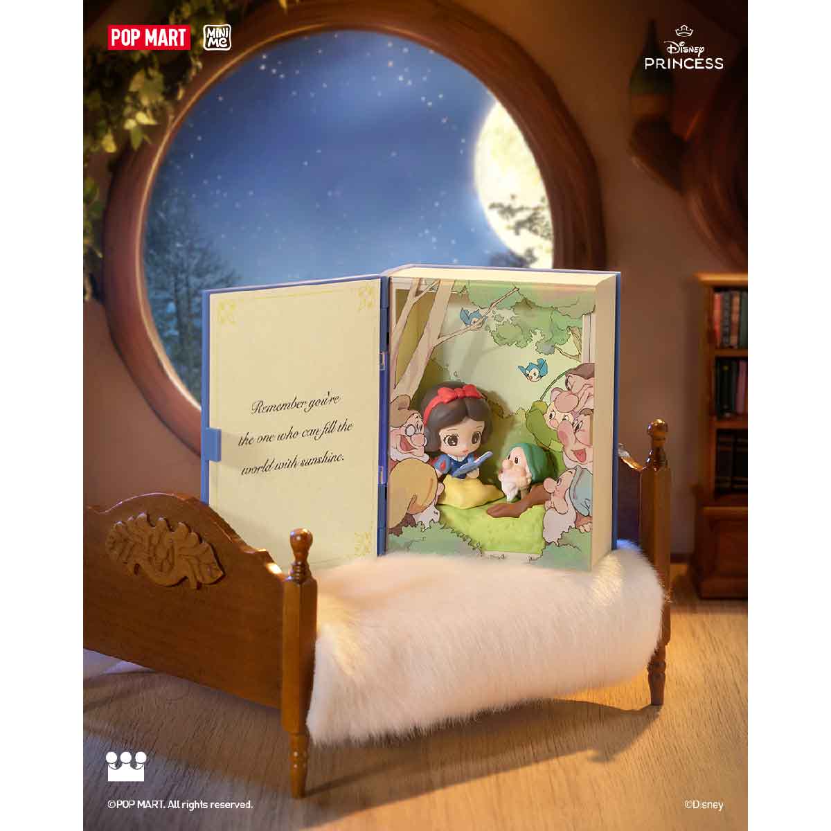 Mô Hình Disney Princess's Fairy Tales Series Scene Sets POP MART 69315