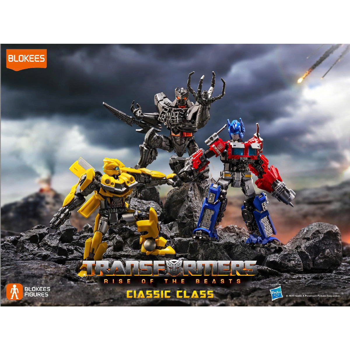 Mô Hình Lắp Ráp - Optimus Primal Beast TF7 BLOKEES 71144