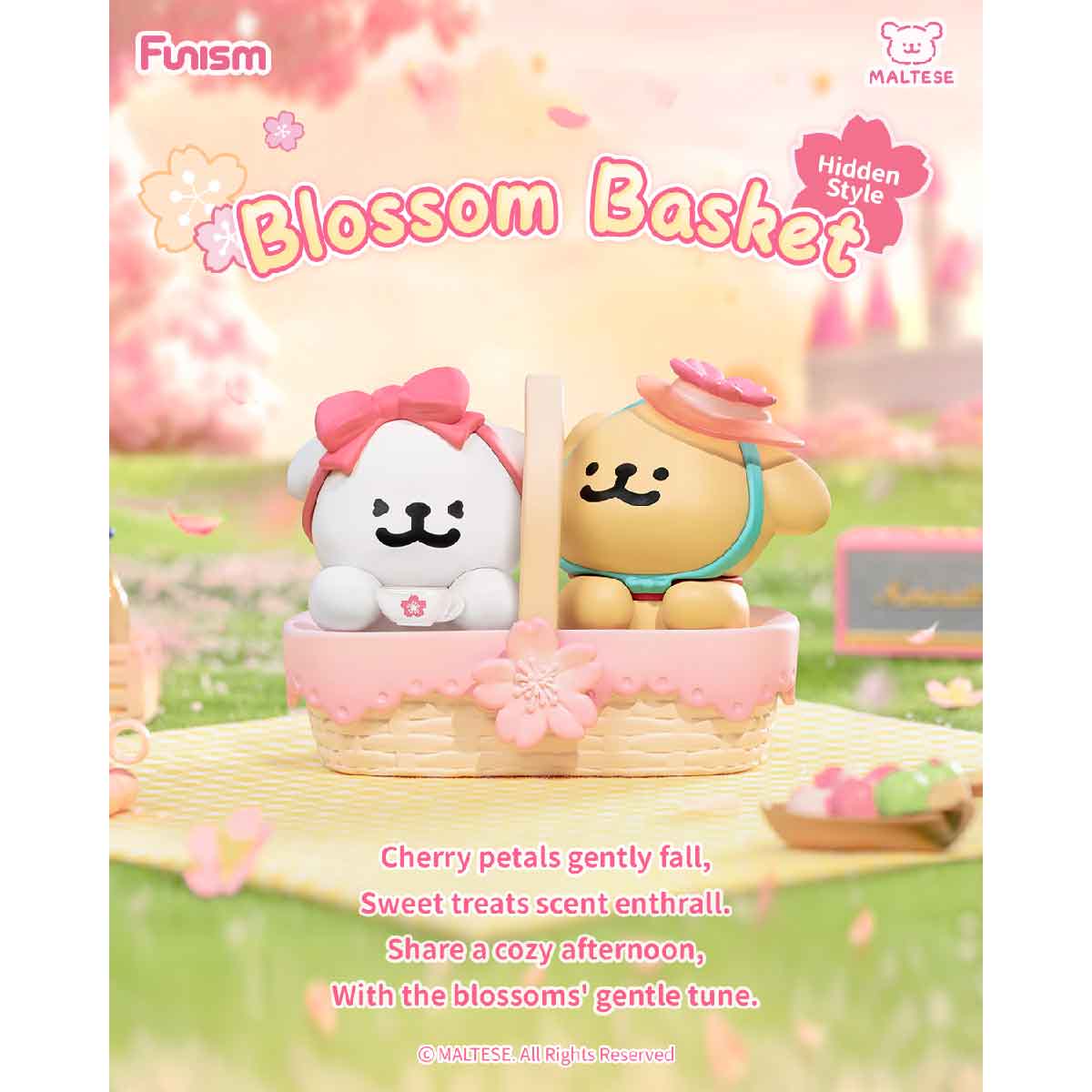 Mô Hình Maltese Cherry Blossoms Series Blind Box FUNISM MX2100