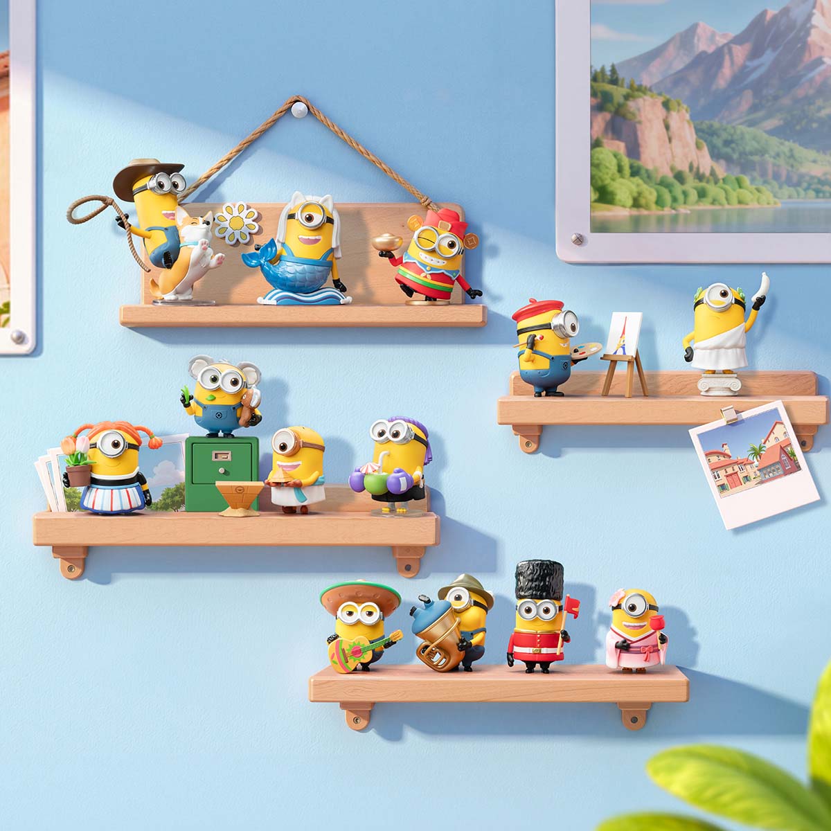 Đồ Chơi Mô Hình Minions Bello World Series Figures POP MART 6941313055