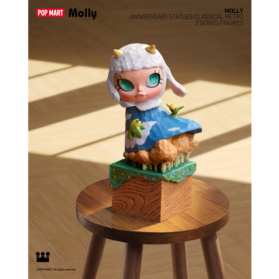 Mô Hình POP MART MOLLY Anniversary Statues Classical Retro 2 694184828
