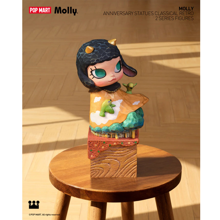 Mô Hình POP MART MOLLY Anniversary Statues Classical Retro 2 694184828