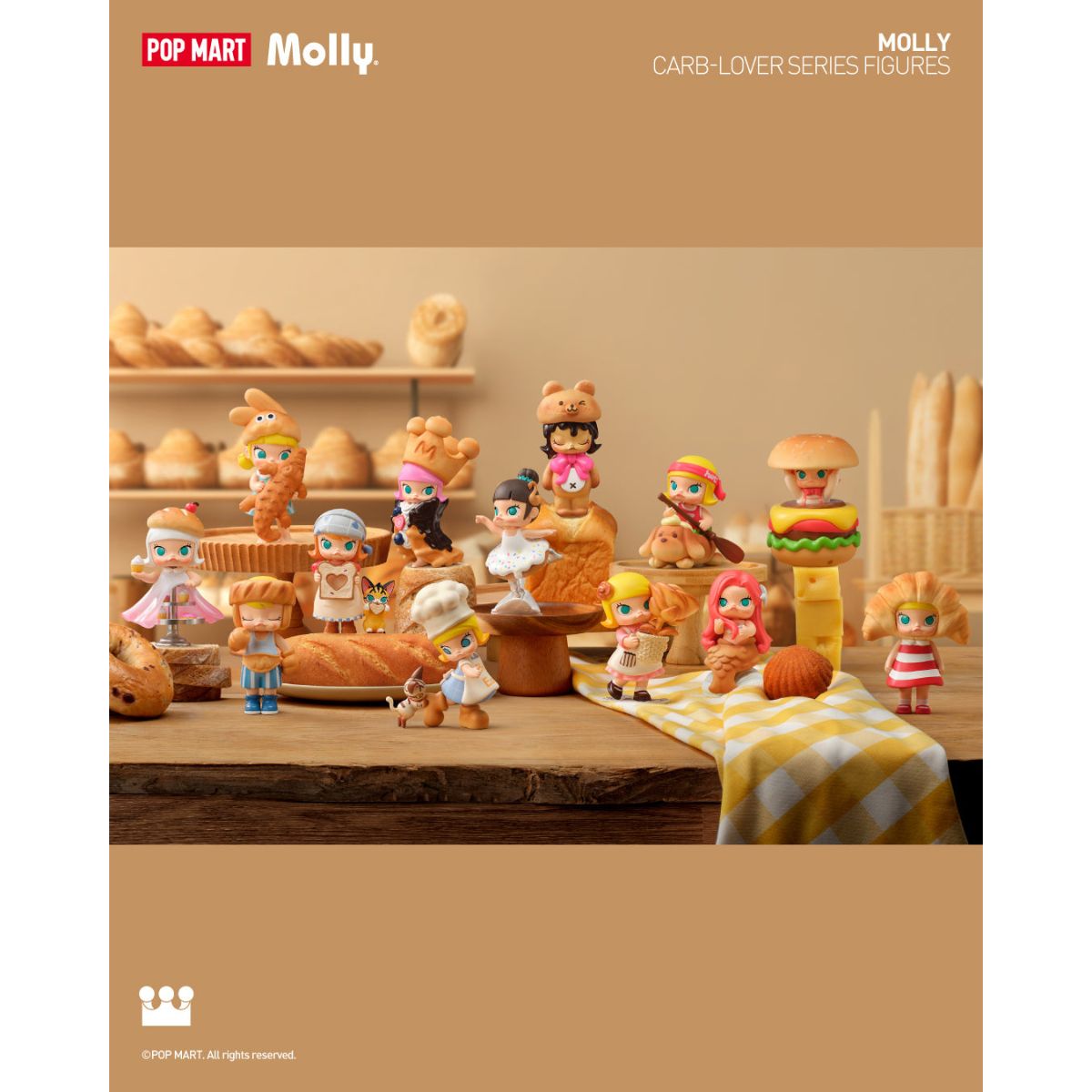 Mô Hình Molly Carb-Lover Series Figures POP MART 6931571006662