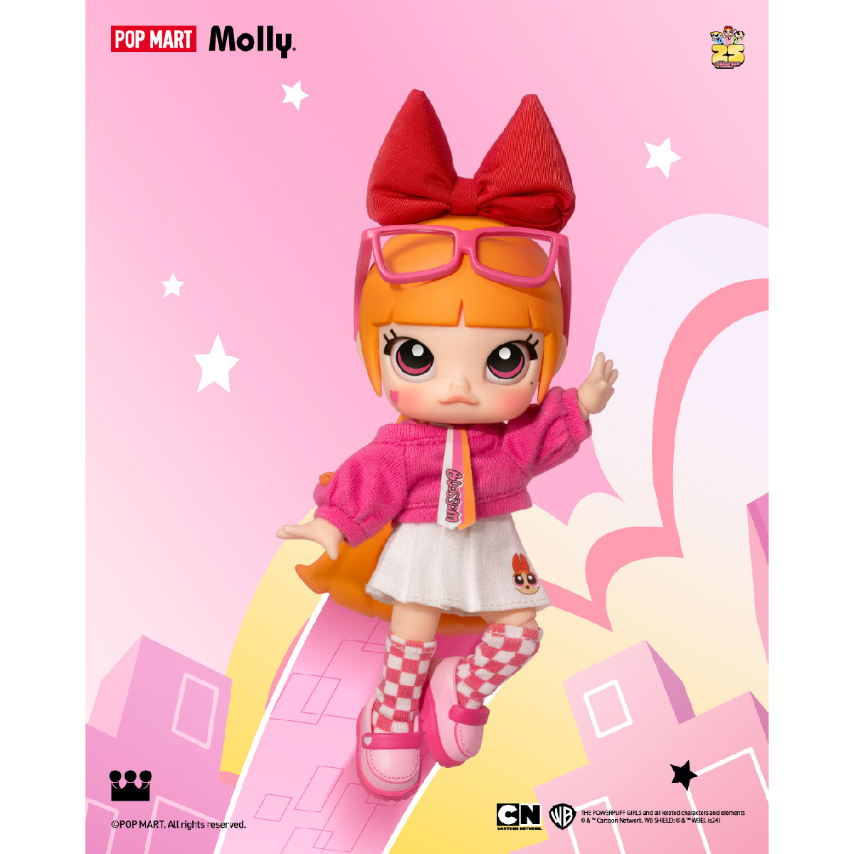 Mô Hình Molly × The Powerpuff Girls Series Action Figure Pop Mart 6931