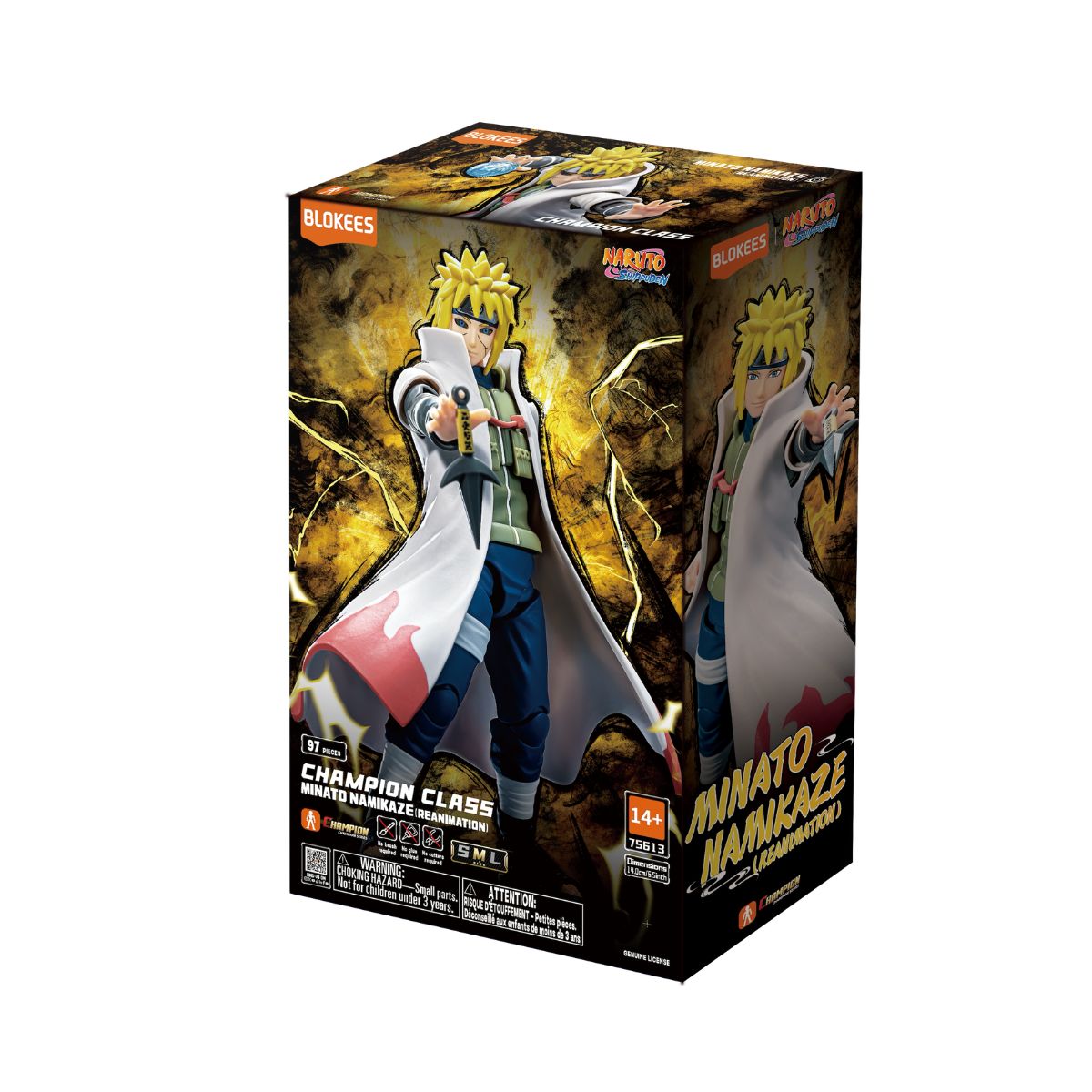 Đồ Chơi Mô Hình Naruto Champion Class Nhân Vật Minato Namikaze BLOKEES