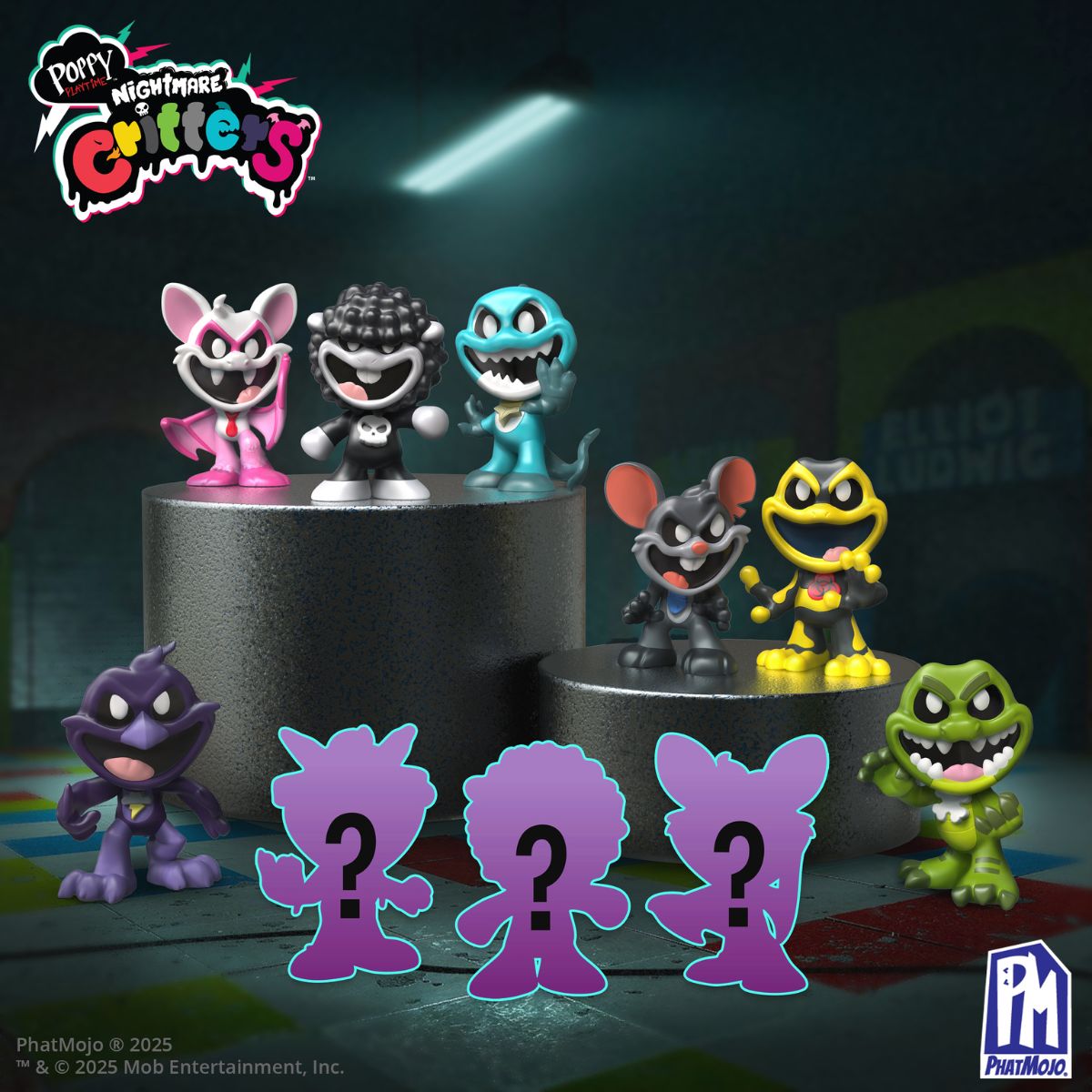 Đồ Chơi Mô Hình Nhân Vật Series 4 Nightmare Critters POPPY PLAYTIME MF