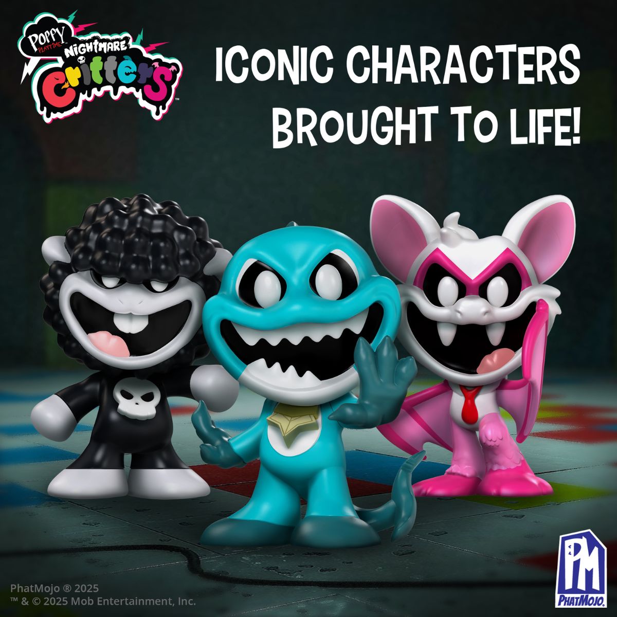 Đồ Chơi Mô Hình Nhân Vật Series 4 Nightmare Critters POPPY PLAYTIME MF
