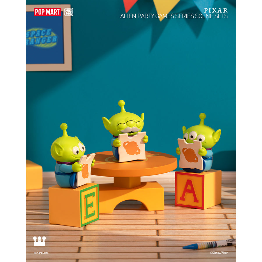 Mô Hình Pixar Alien Party Games Series Scene Sets POP MART 69418482498