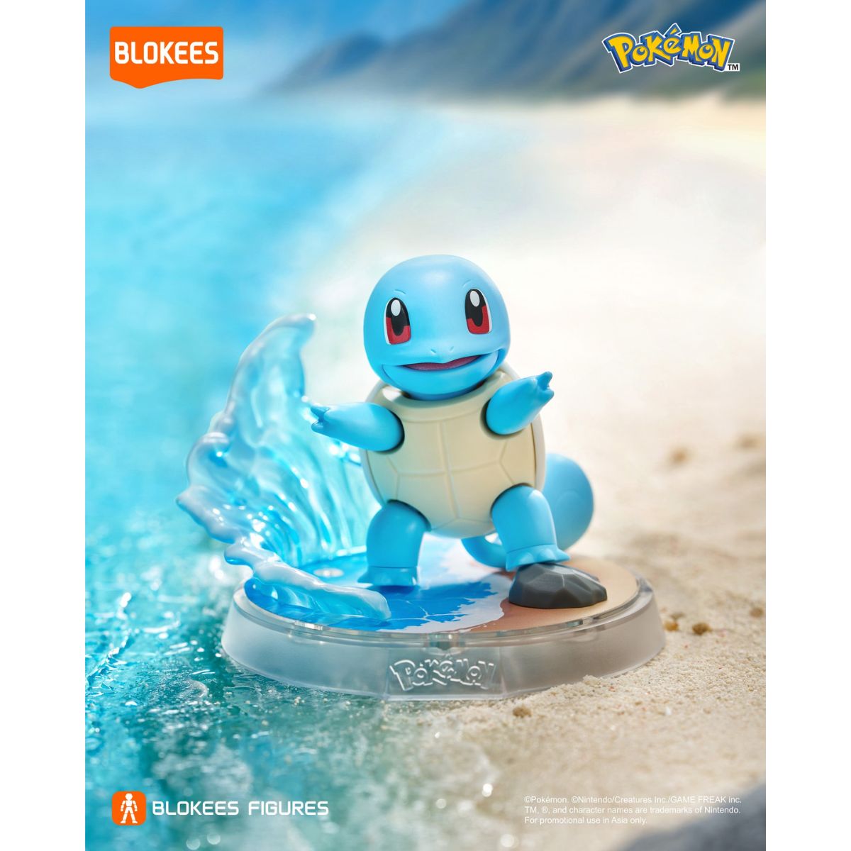 Đồ Chơi Mô Hình Pokemon CV-S Squirtle BLOKEES 74008