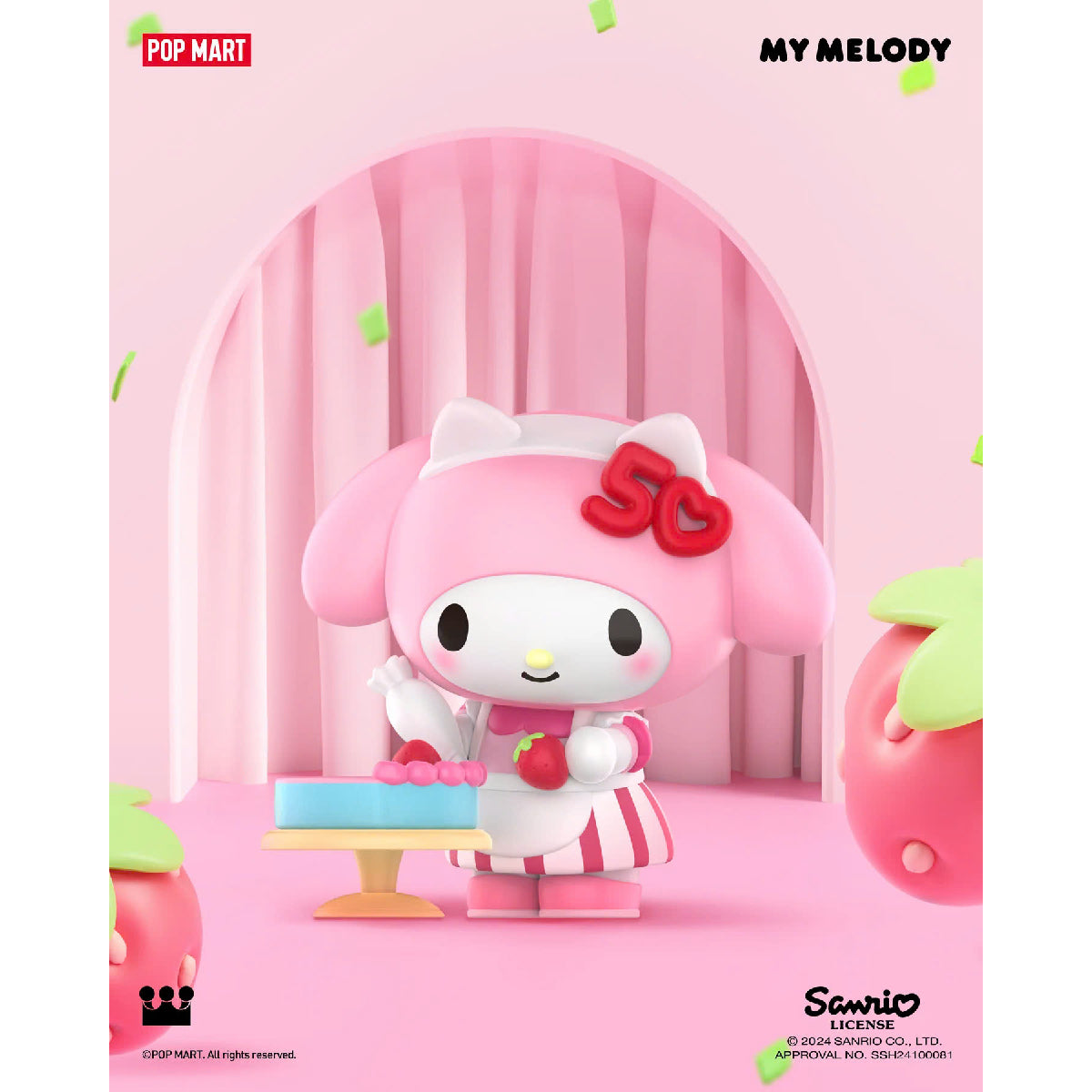 Mô Hình Sanrio Characters Hello Kitty 50th Anniversary Pop Mart 693157