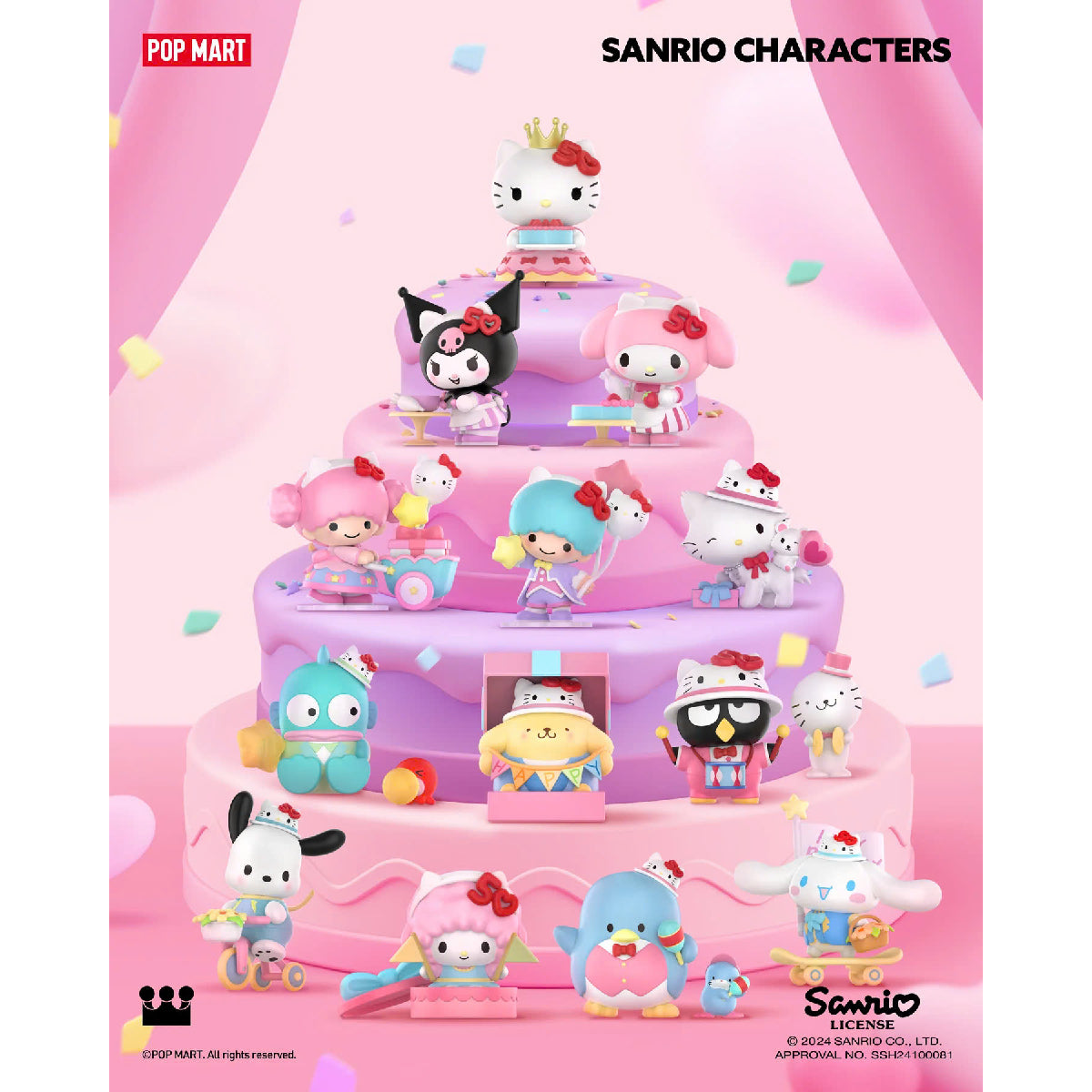 Mô Hình Sanrio Characters Hello Kitty 50th Anniversary Pop Mart 693157