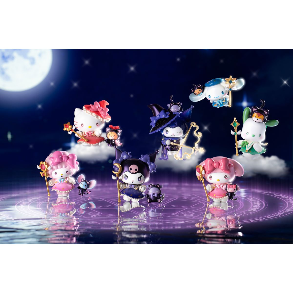 Đồ Chơi Mô Hình Sanrio Characters Starry Night Party Magician Series T