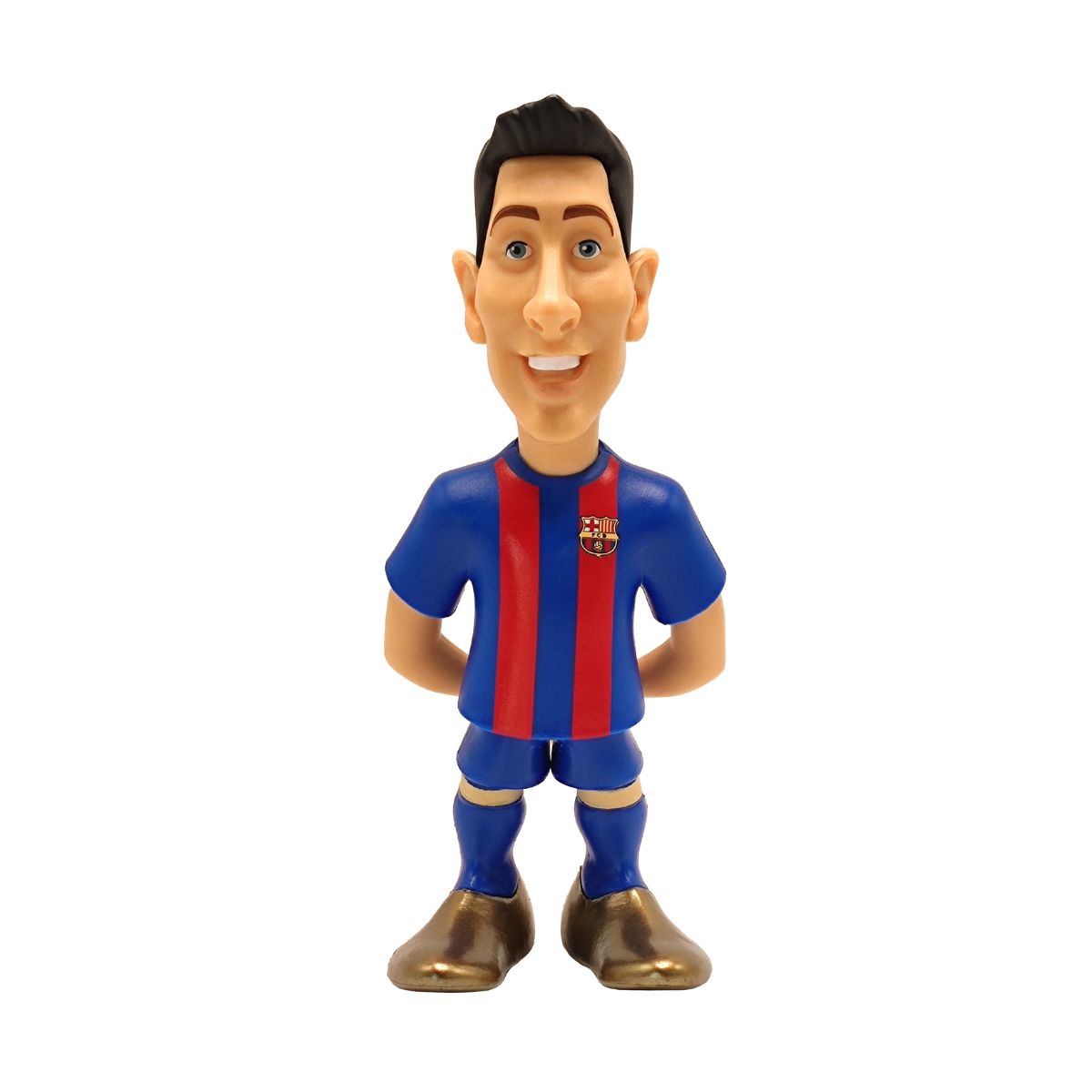Superstar Footballer Lewandowski Model Toy - FC Barcelona MINIX 12015