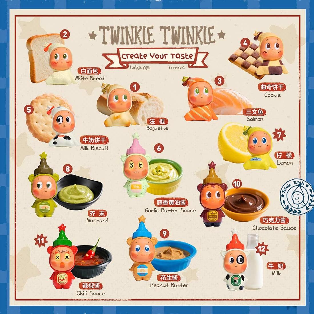 Twinkle Twinkle Create Your Taste Series Figures