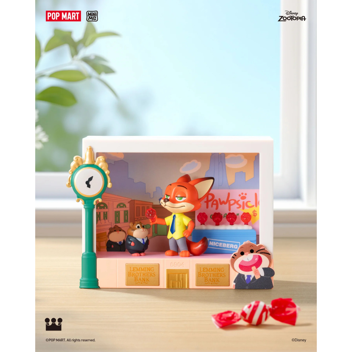 Mô Hình Zootopia Highlight Moment Series Scene Sets POP MART 693157103