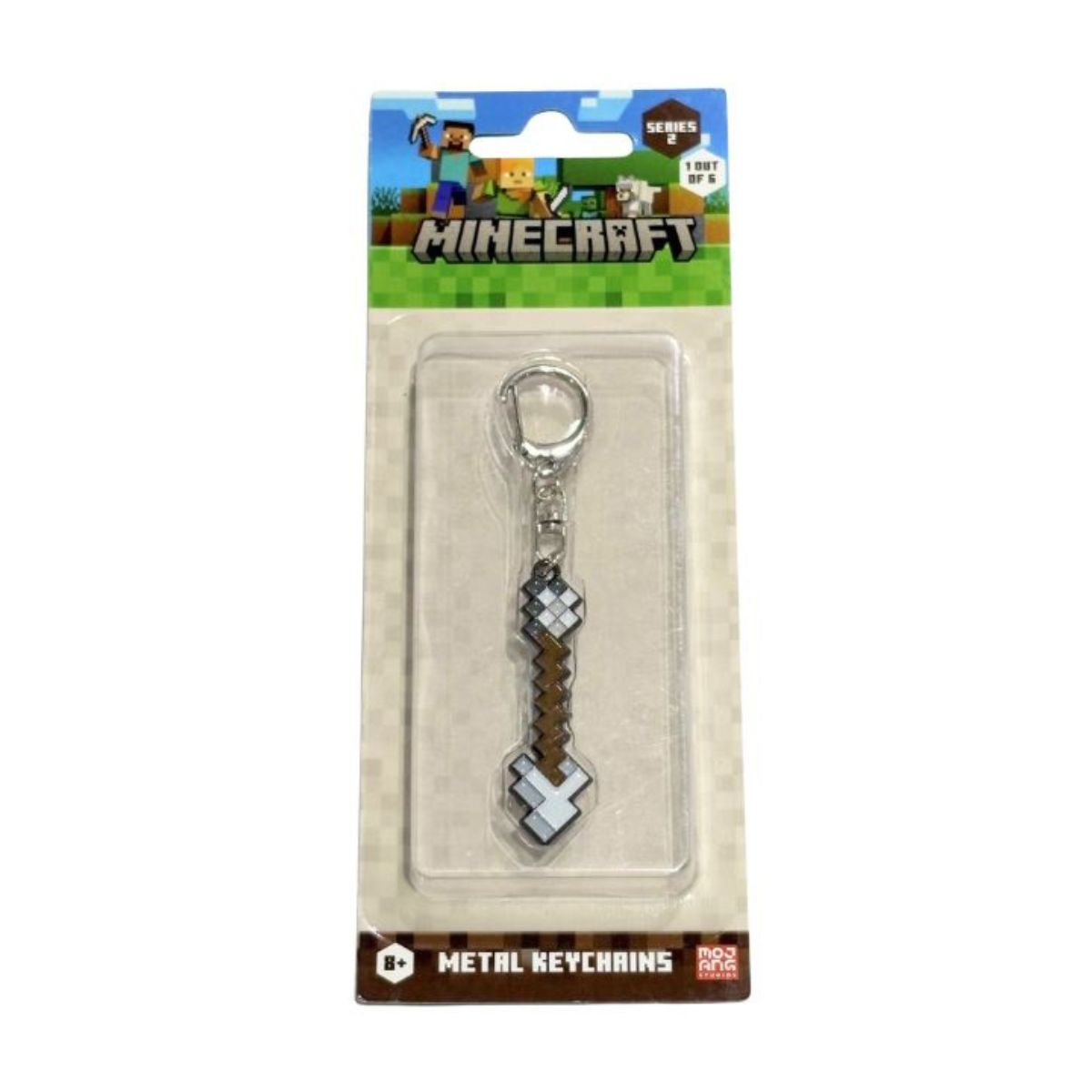 Móc Khóa Minecraft Bằng Kim Loại Series 2 Mẫu 1 MINECRAFT PMI ARW/MC62