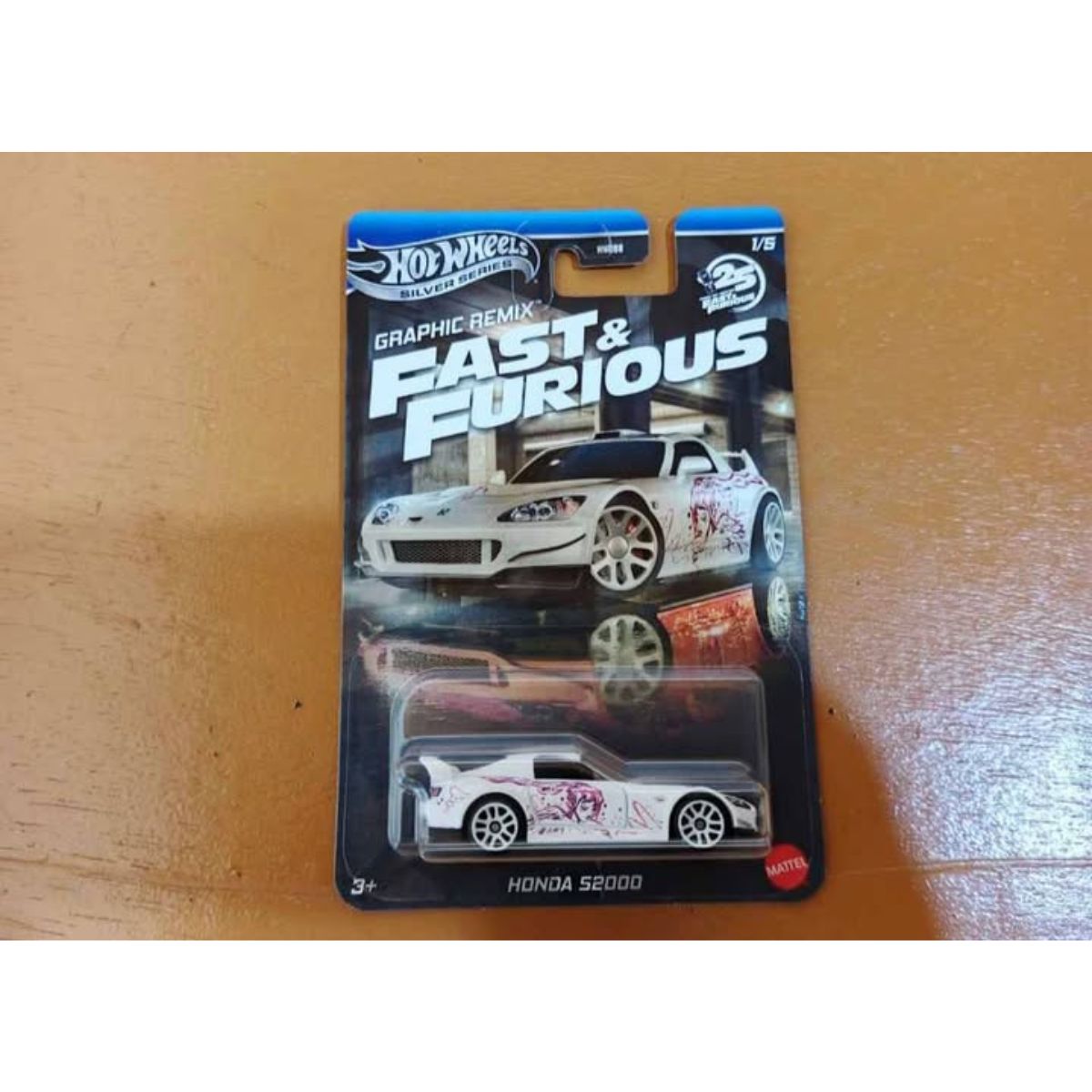Đồ Chơi Mô Hình Siêu Xe Fast and Furious Honda S2000 HOT WHEELS JBY44/