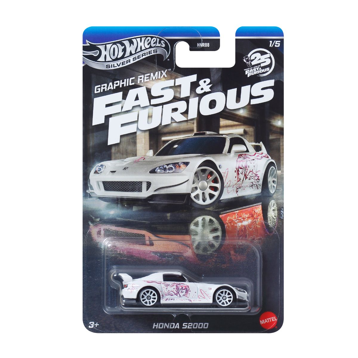 Đồ Chơi Mô Hình Siêu Xe Fast and Furious Honda S2000 HOT WHEELS JBY44/