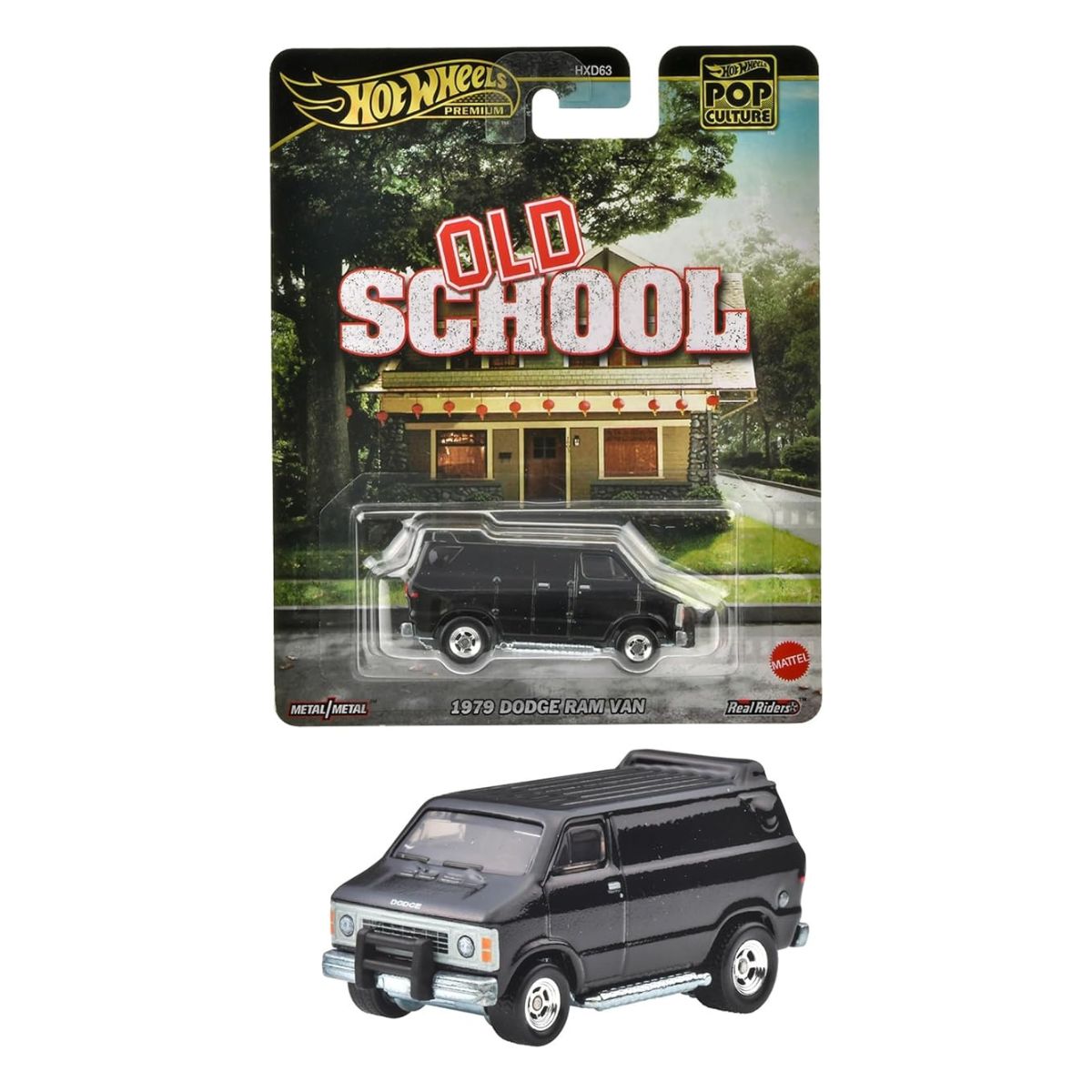 Đồ Chơi Mô Hình Siêu Xe Pop Culture - Dodge Ram Van - Old School Van H