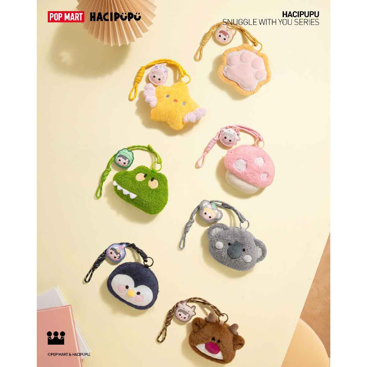 Túi phụ kiện HACIPUPU Snuggle With You Series-Plush Bag POP MART 69315